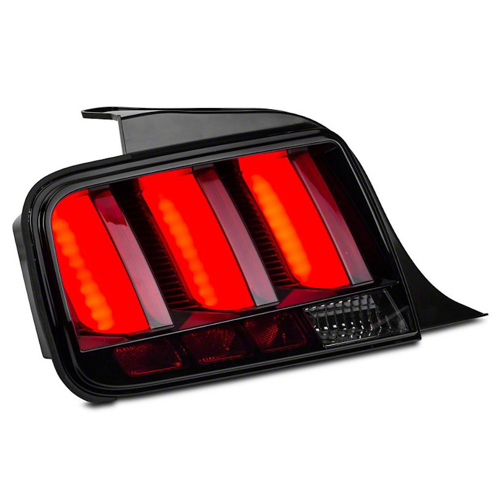 Black OLED Tail Lights from Raxiom for 2005-2009 Ford Mustang S197