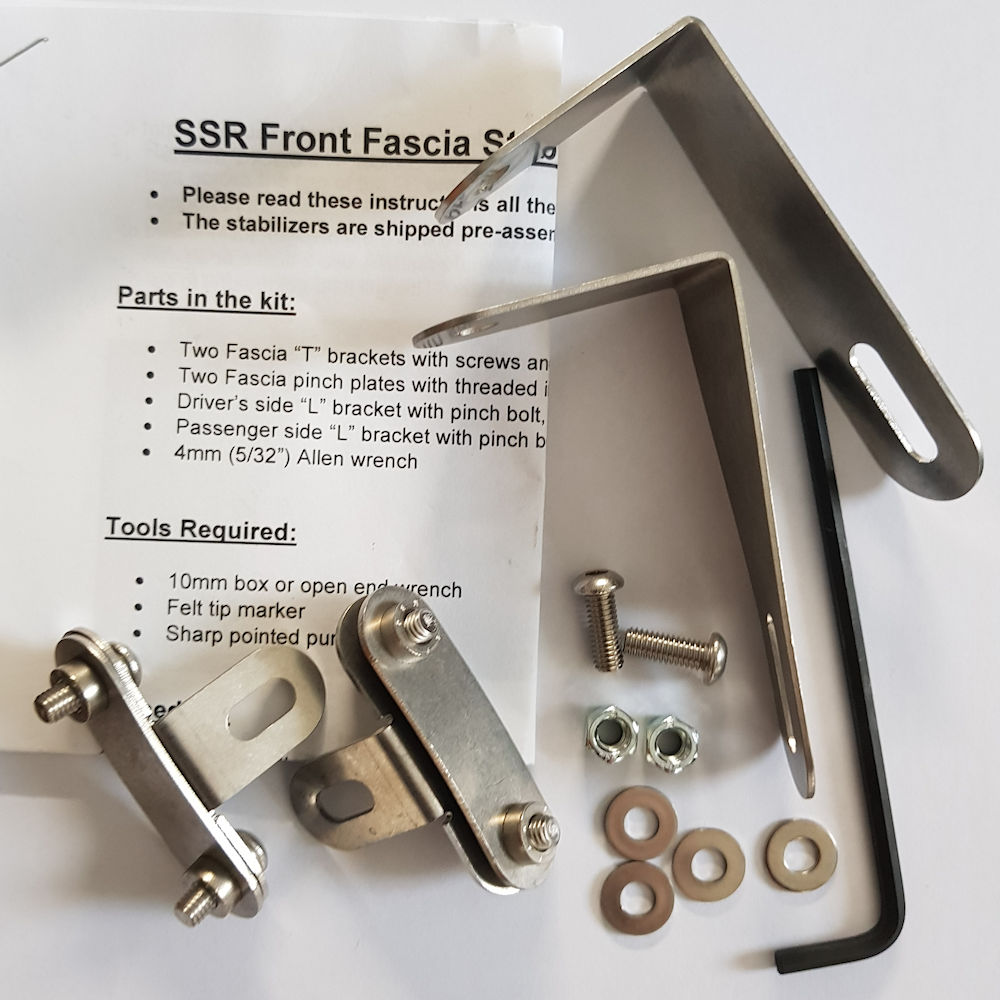 Front Fascia Stabilizer Kit for 2003-2006 Chevrolet SSR