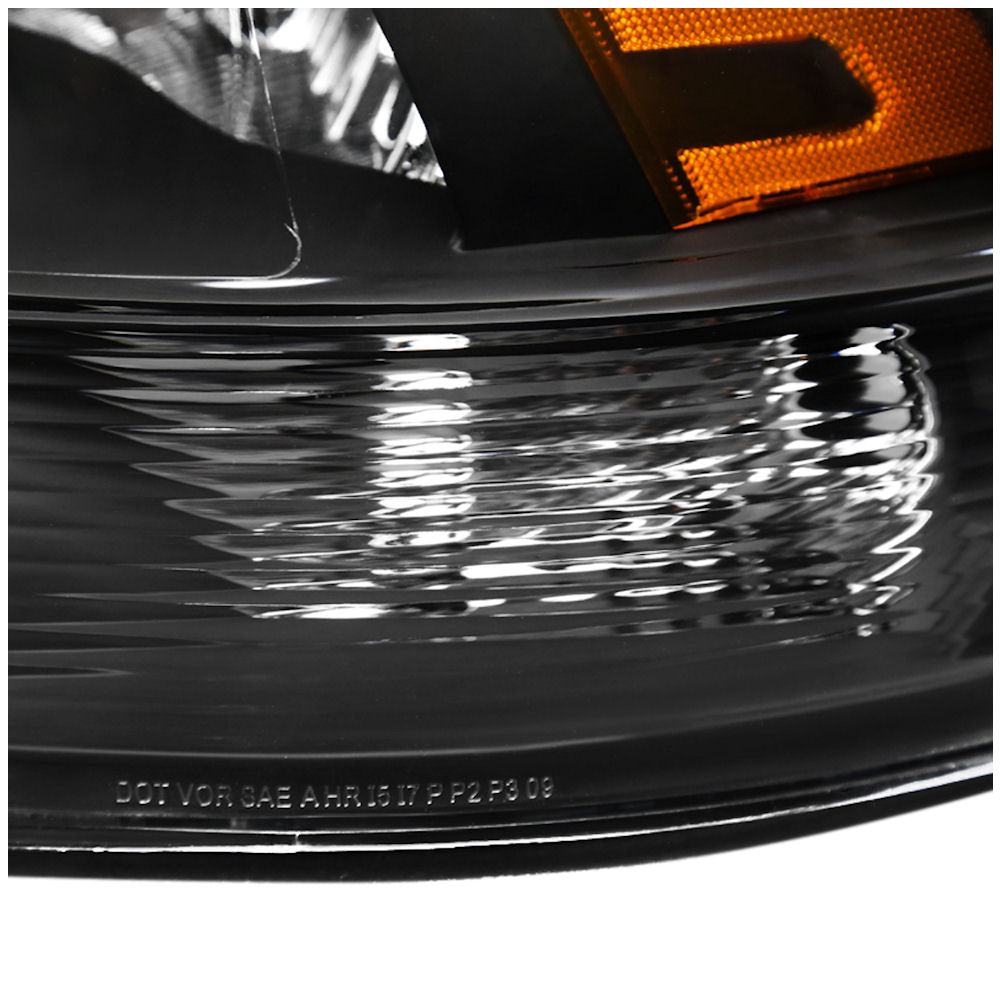 Schwarze Halogen-Scheinwerfer LH/RH für 2009-2018 Dodge RAM Trucks