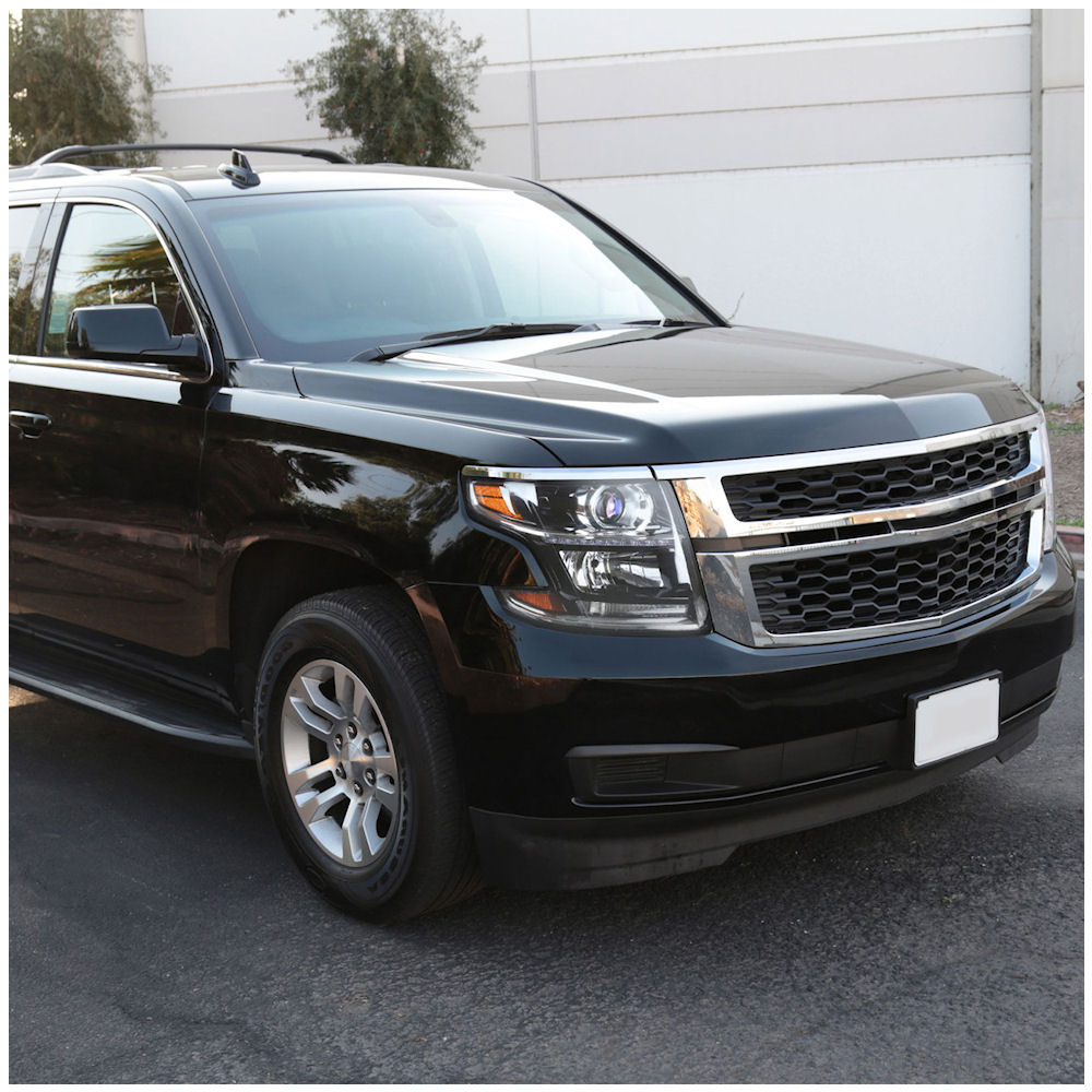 Schwarze Projektor-Scheinwerfer mit LED für 2015-20 Chevrolet Tahoe