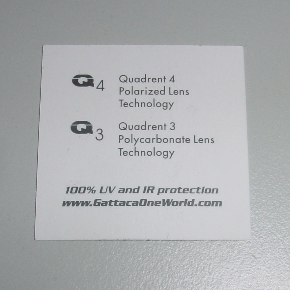 Gattaca Sun Glasses in Carbon Design Wrap Style G78a