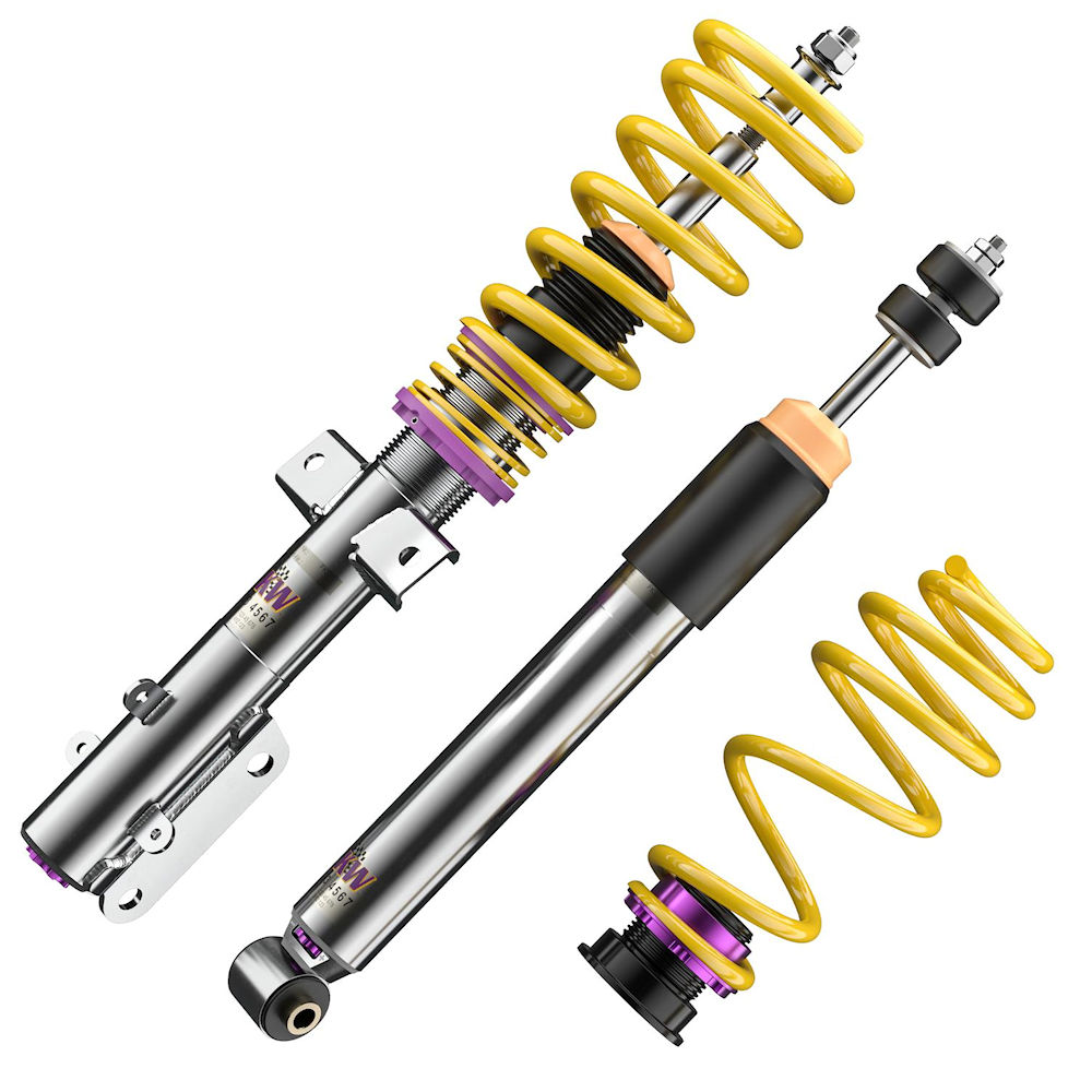 KW Coilover Suspension V3 inox for 2005-14 Ford Mustang