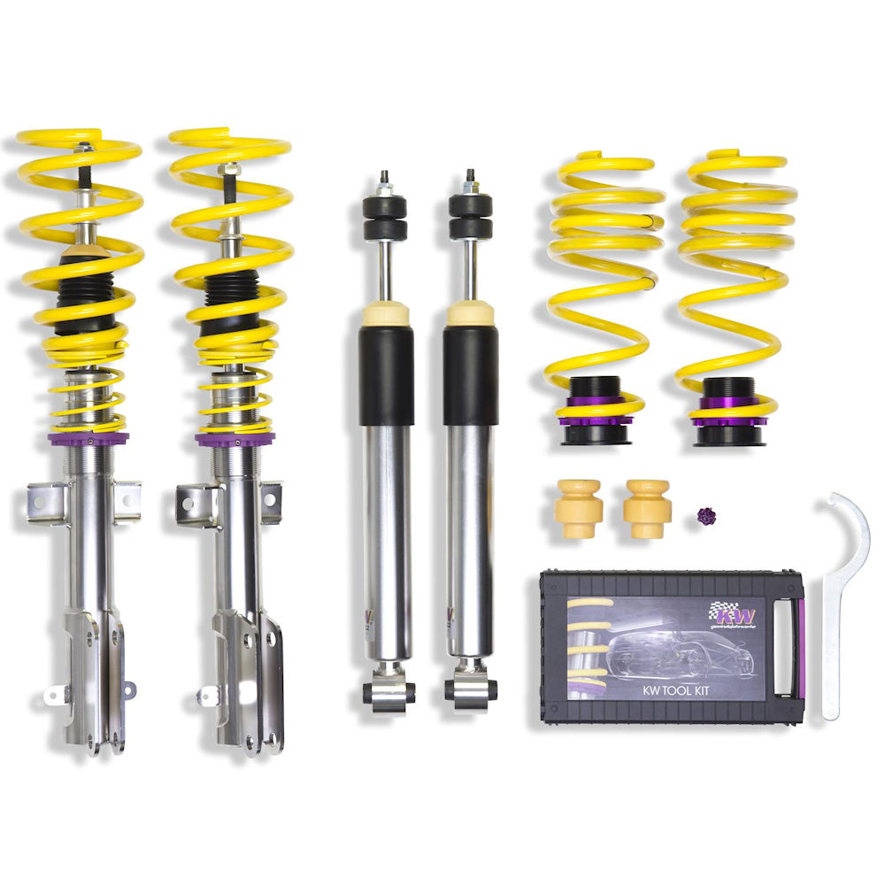 KW Coilover Suspension V3 inox for 2007-14 Shelby GT500