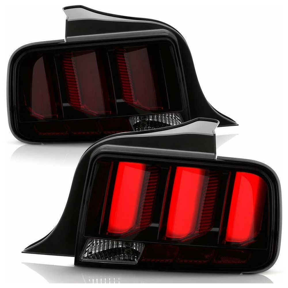 Black OLED Tail Lights from Raxiom for 2005-2009 Ford Mustang S197