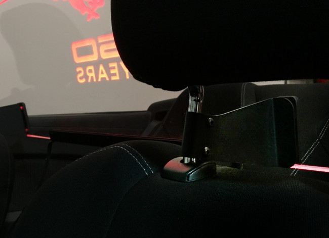 Windrestrictor® is a Windblocker made of PlexiGlass w/LED Lighting